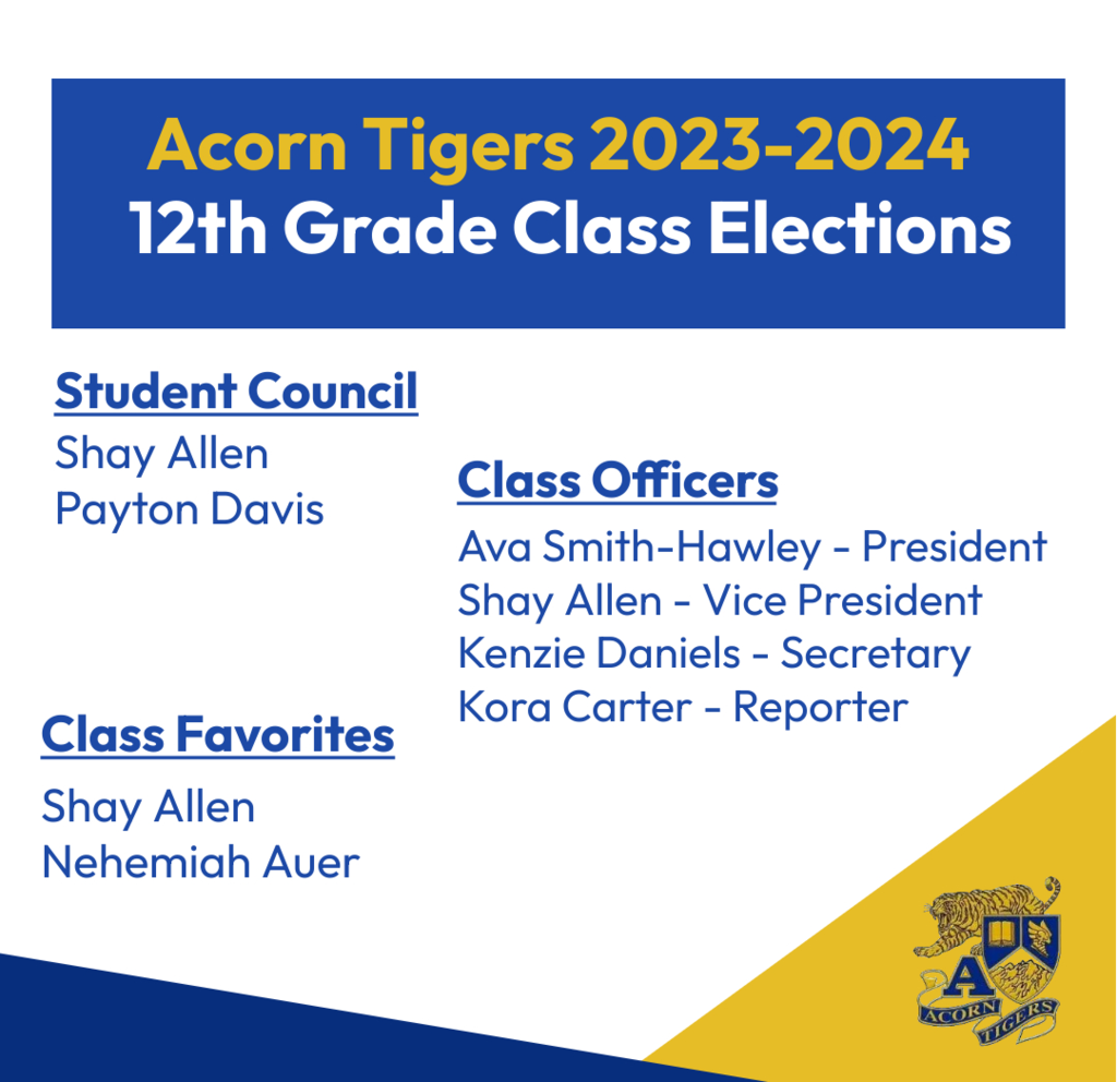 Class Officers Positions
